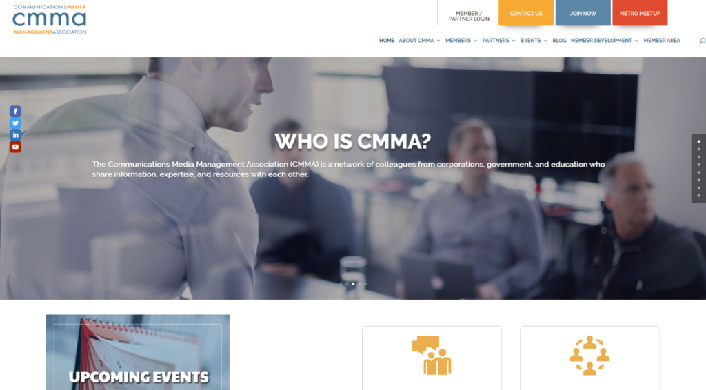 CMMA - Wordpress, Wild Apricot, eCommerce, Mobile